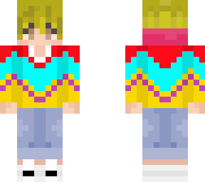 80s blond swag | Minecraft Skin