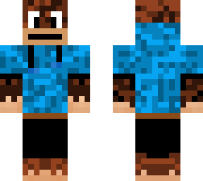 Blue monkey | Minecraft Skin