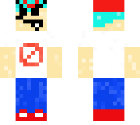 fnf boyfriend arrow | Minecraft Skins