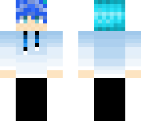 Cool Blue Boy | Minecraft Skin