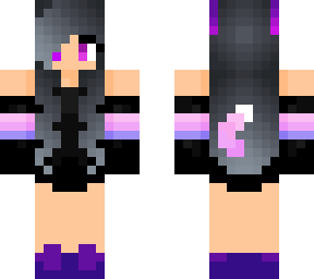 cute werewolf girl ^_^ | Minecraft Skin