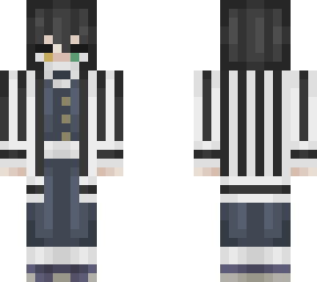 black obanai | Minecraft Skins