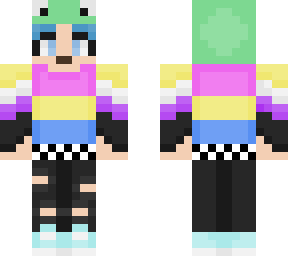 Pan non-binary OC | Minecraft Skin