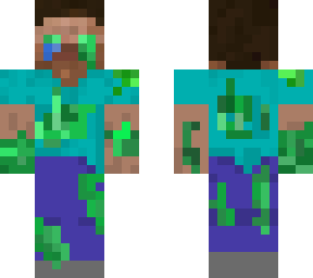 Radioactive Steve | Minecraft Skin