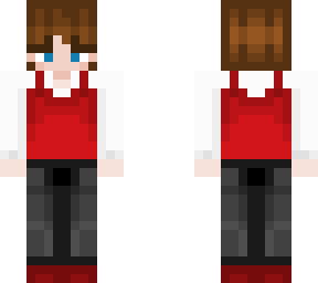 Red tank w polo and pants | Minecraft Skin