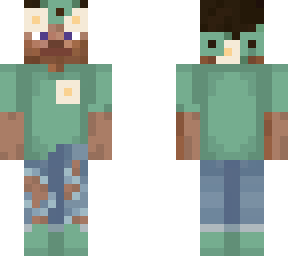 ripped steve | Minecraft Skins