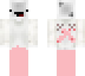 Bedless noob pink | Minecraft Skin