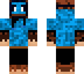 Blue monkey | Minecraft Skin
