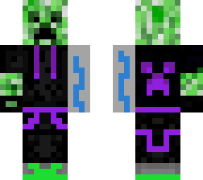 creeper with mecha arm V3 | Minecraft Skin