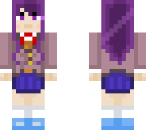 yuri ddlc | Minecraft Skins