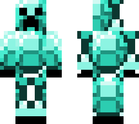 Diamond Creeper | Minecraft Skins