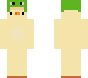 duck frog cap lowerd eyes | Minecraft Skin