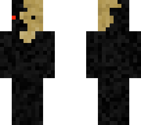 Entity Horror Scary Dog Red Eyes Black Minecraft Skins