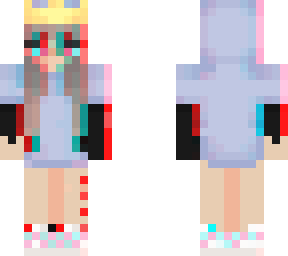 Glitch girl | Minecraft Skin