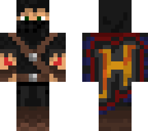 Hypixel with a Huge Cloak logo | Minecraft Skin
