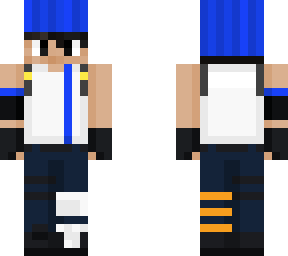 Jelty Skin - Blue Leadre Team-ZeiYaPP on Facebook | Minecraft Skin