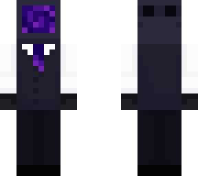 Nether portal TV/monitor head | Minecraft Skin