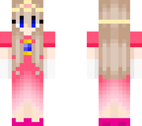 Princess peach | Minecraft Skin