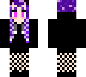 purple cat | Minecraft Skin