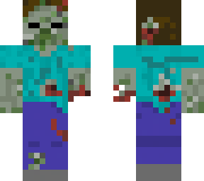 Realistic Minecraft zombie | Minecraft Skin