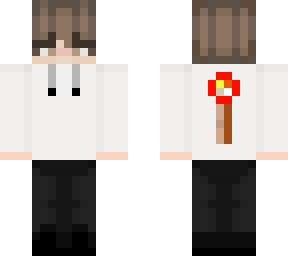 Redstone hoodie man | Minecraft Skin