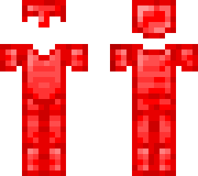 Ruby armor | Minecraft Skin
