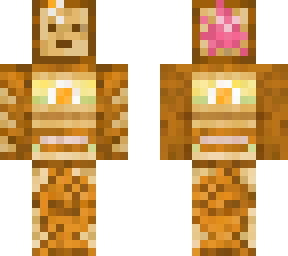 toast head by gochueater | Minecraft Skin