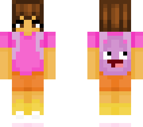 dora the explorer | Minecraft Skins