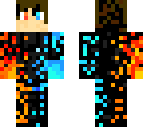 FIRE and ICE | Minecraft Skin