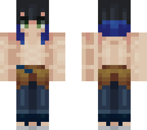 Inosuke | Minecraft Skin