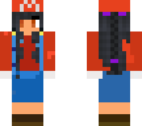 mario as aphmau! | Minecraft Skin