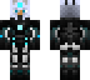 New cyborg skin / can be copied by LifeExists | Minecraft Skin