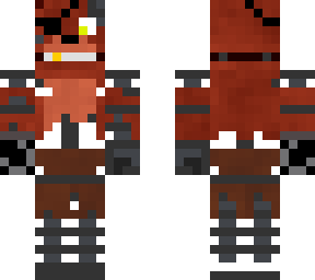 Withered Foxy | Minecraft Skin