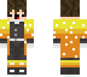 Zenitsu Agatsuma derp | Minecraft Skin