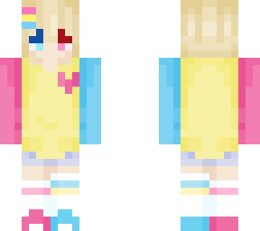 old pan pride skin | Minecraft Skin