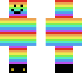 rainbow person | Minecraft Skin