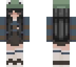 ravenclaw froggie girl ! | Minecraft Skin