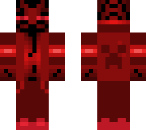 red enderman (MY best) | Minecraft Skin