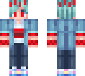 Smajor 3rd Life (Red) | Minecraft Skin