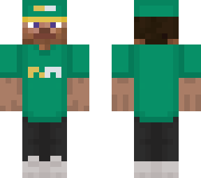 Subway employee Steve | Minecraft Skin