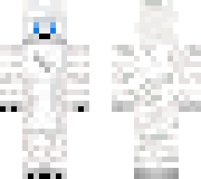 White Latex Wolf!- Changed | Minecraft Skin