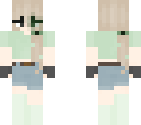 {Fem} Creeper Based Skin | Minecraft Skin