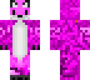 artic the pink fox | Minecraft Skin
