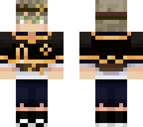 Asta Black Clover | Minecraft Skin