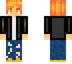 Boy w orange hair | Minecraft Skin
