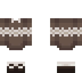 brown sweater | base | Minecraft Skin