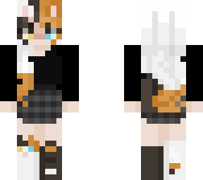 Calico Cat Minecraft Skins