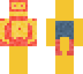 Cheez it Cheetos | Minecraft Skin