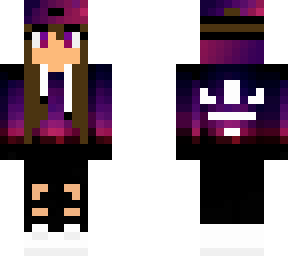 Galaxite girl | Minecraft Skin