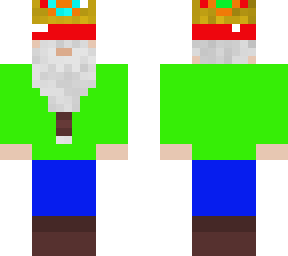 Garden gnome King | Minecraft Skin